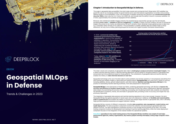 [EBOOK] Geospatial MLOps in Defense: Trends and Challenges in 2023
